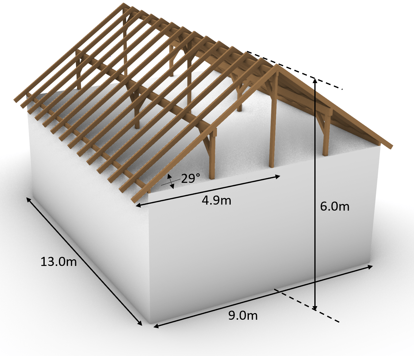 Wind Loads On A Pitched Roof {A Structural Guide} - Structural Basics