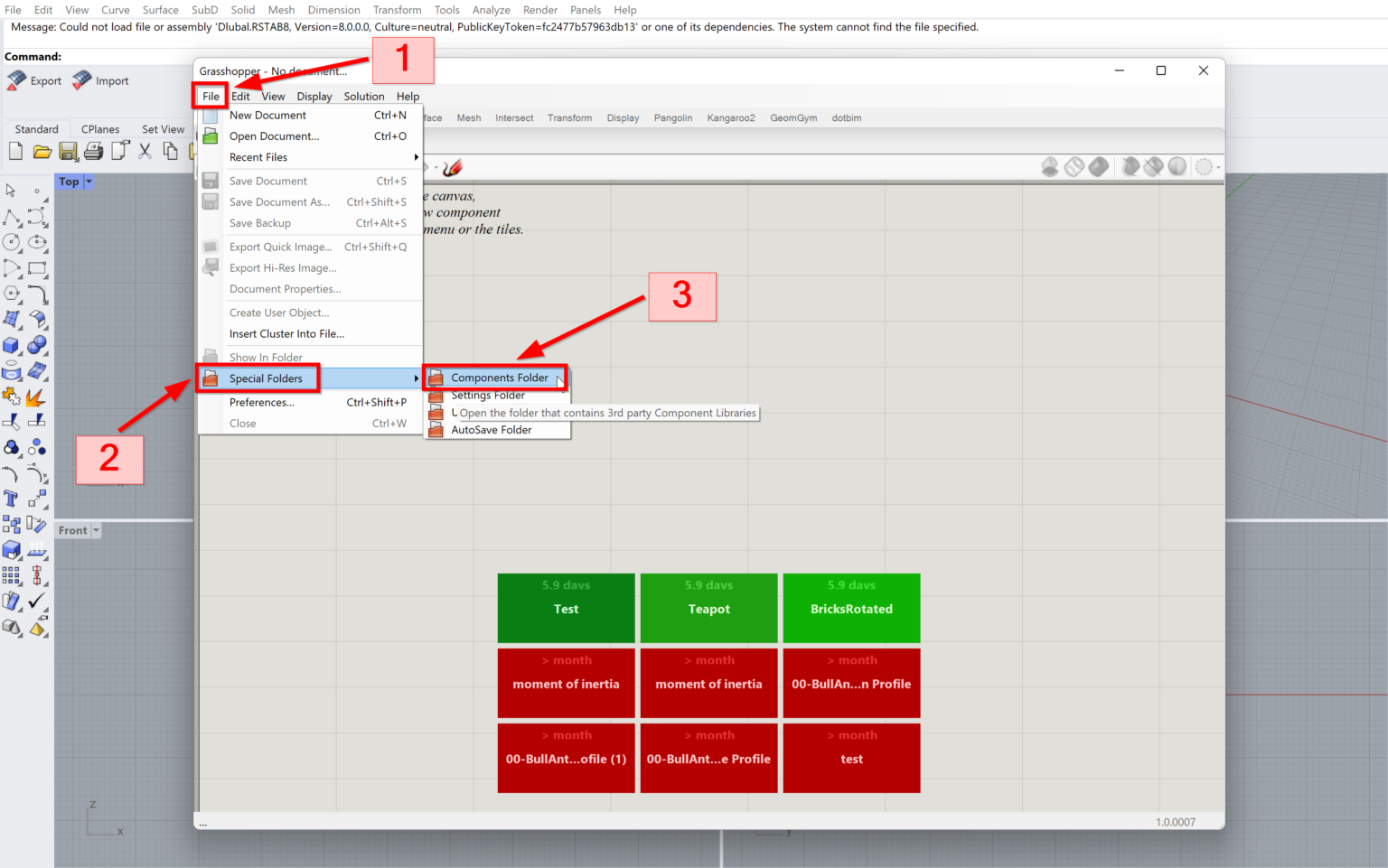 Dotbim: Export A 3D Model From Grasshopper As .bim Format - Structural Basics