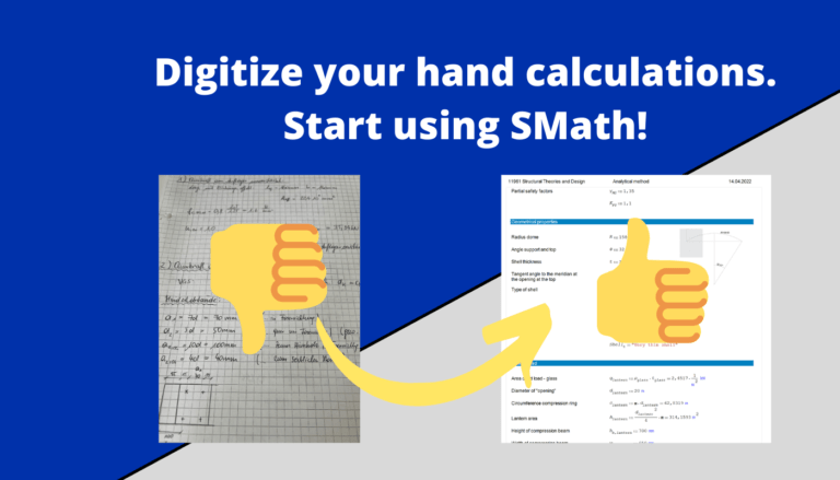 Getting started with SMath Studio – 9 beginner tips - Structural Basics