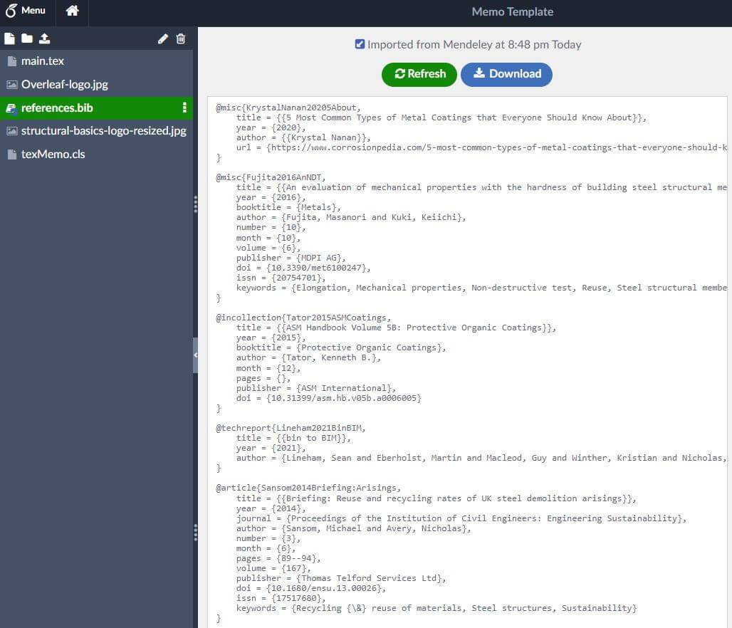 How To Link Mendeley To Overleaf [Step-By-Step] - Structural Basics